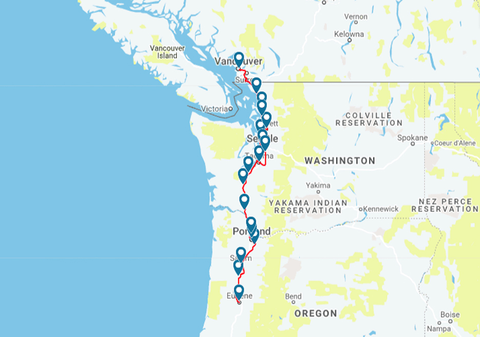 AMTRAK CASCADES ВОЗВРАЩАЕТСЯ – Vancouver & Us